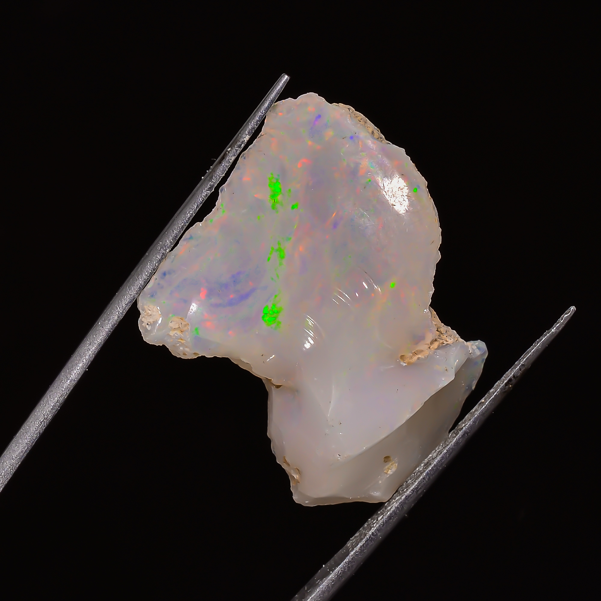 14.10 Cts Natural ETHIOPIAN Opal Rough, Welo Fire Opal Rough 19x21x9 mm ...